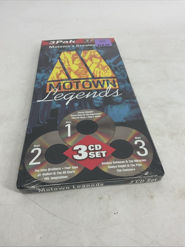 Motown Legends 3 CD Set New SEALED | eBay