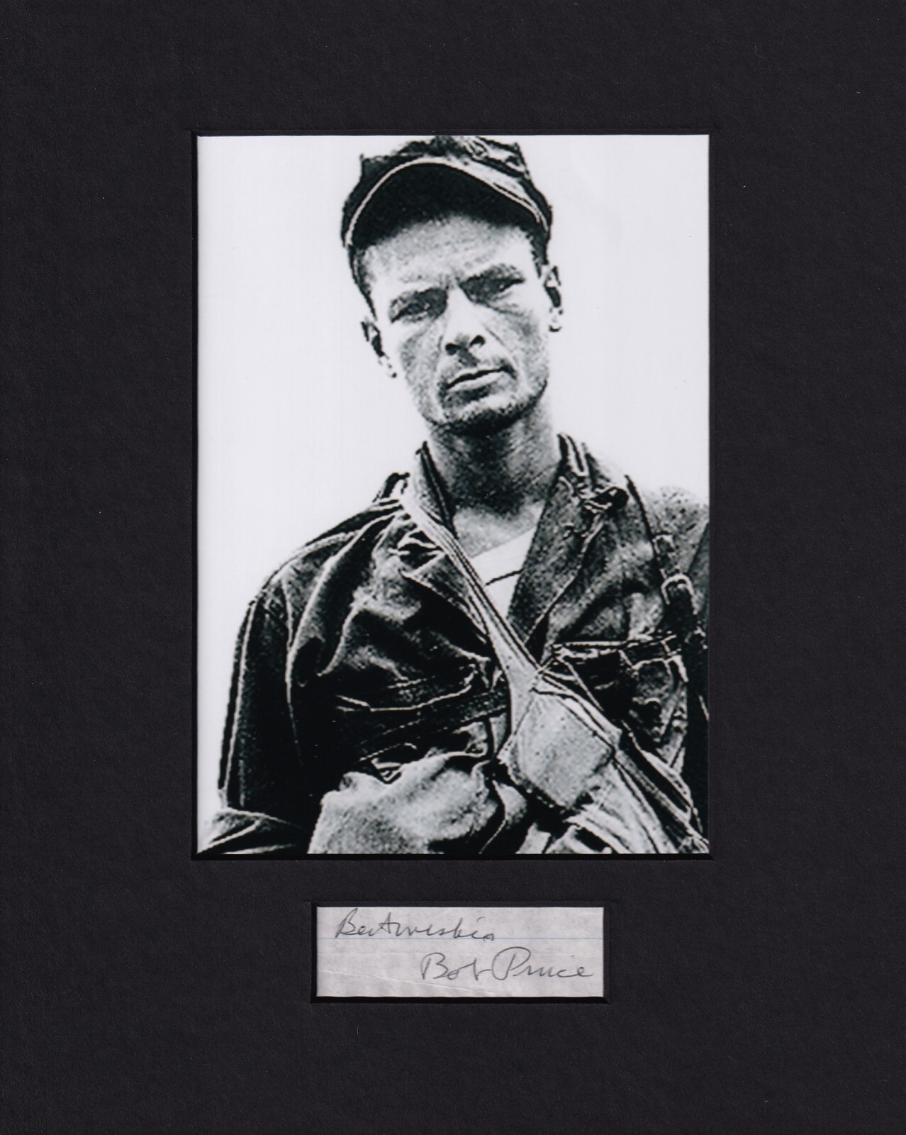 Great Raid Ranger Robert Prince WWII SIGNED CUT MATTED DSC 2nd highest ...