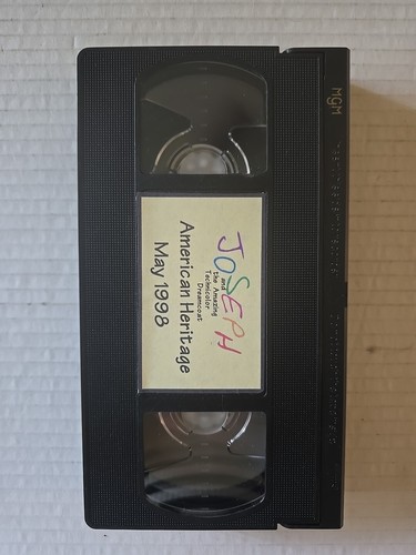 Joseph and the Amazing Technicolor Dreamcoat (VHS, 2000) TAPE ONLY ...