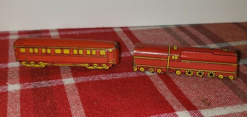 Vintage Cracker Jack Train 1931 Tin Litho Car And Engine | eBay