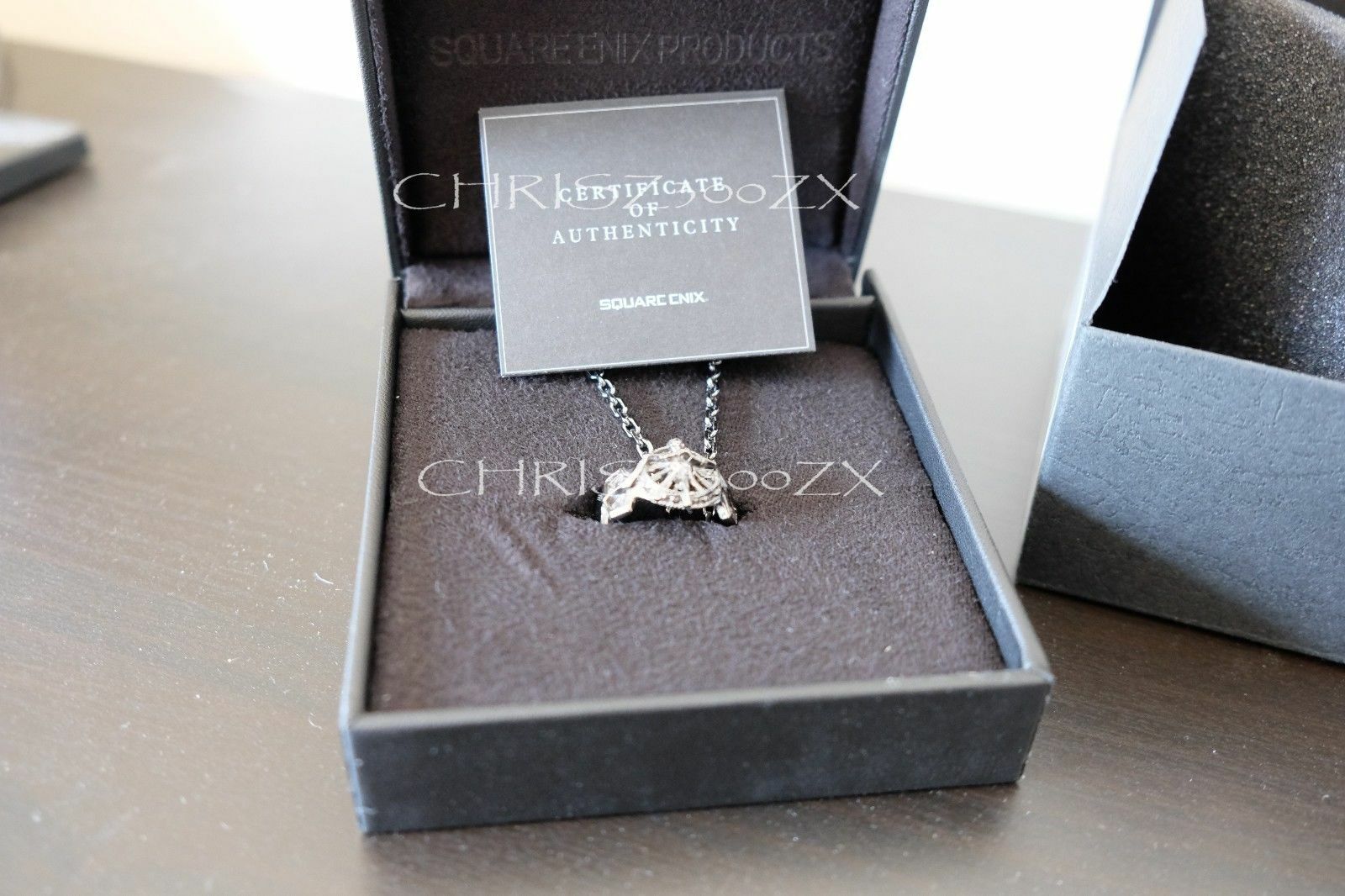 Final Fantasy XV Ring of The Lucii 925 Silver Necklace Pendant + Size ...