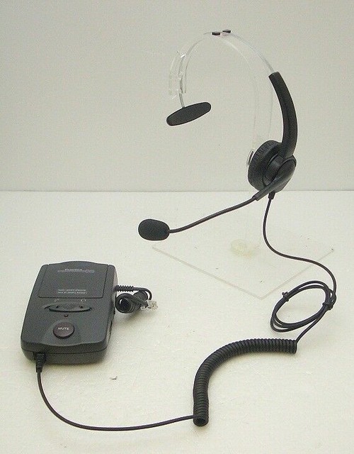 Practica by Plantronics Telephone Headset System With Amplifier A100 ...