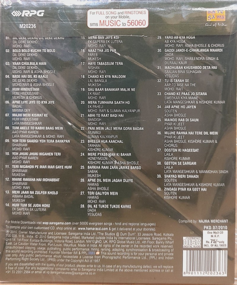 Parichay Usha Khanna Lady Behind Dil Deke Dekho - Bollywood Hindi Songs ...