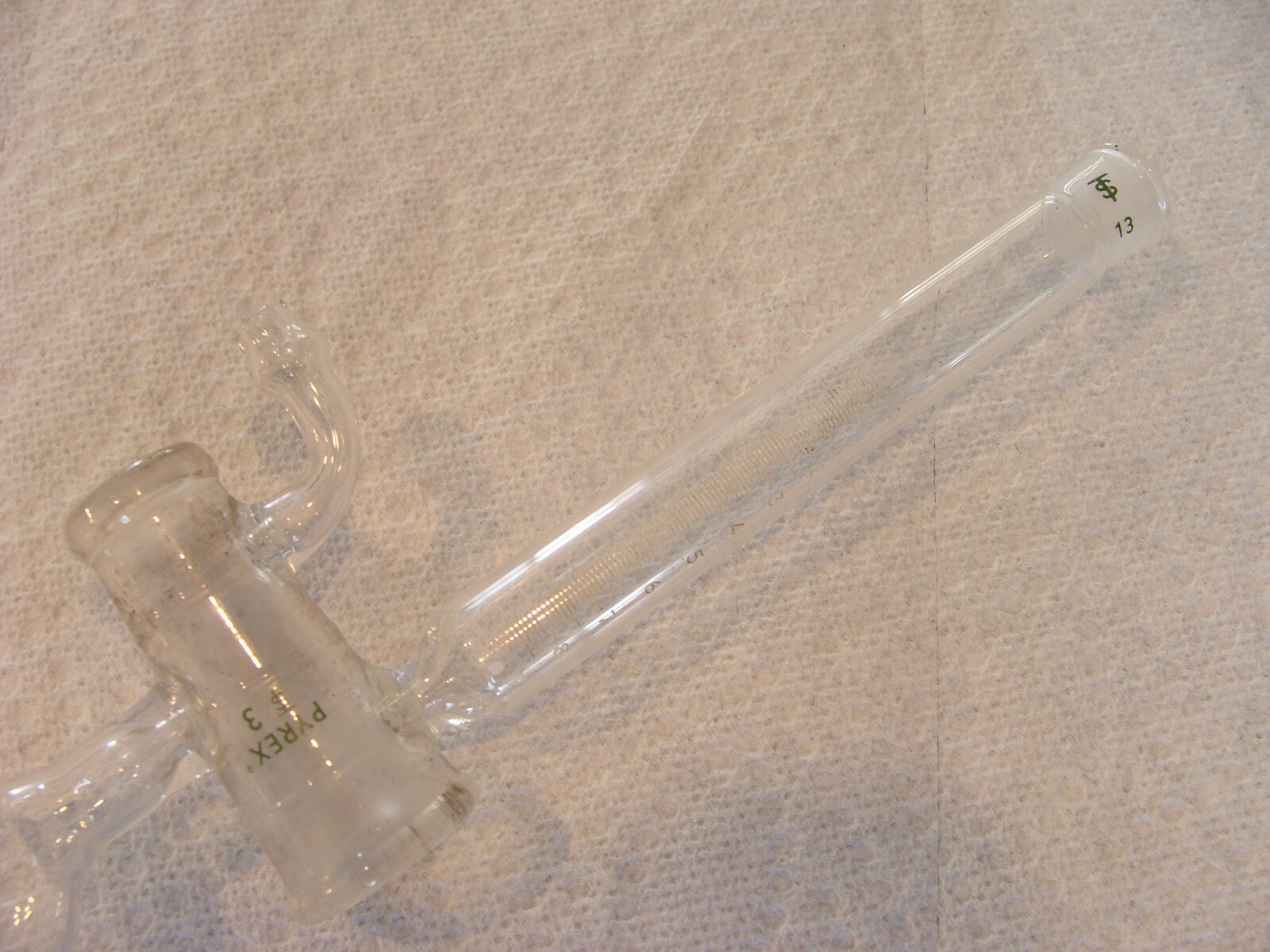 PYREX volumetric bulb stopcock burette lab laboratory glass 13 | eBay
