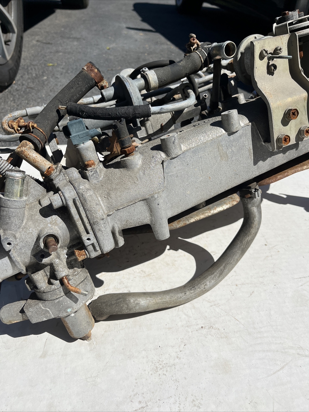 Datsun 280z N47 EFI intake manifold COMPLETE OEM | eBay