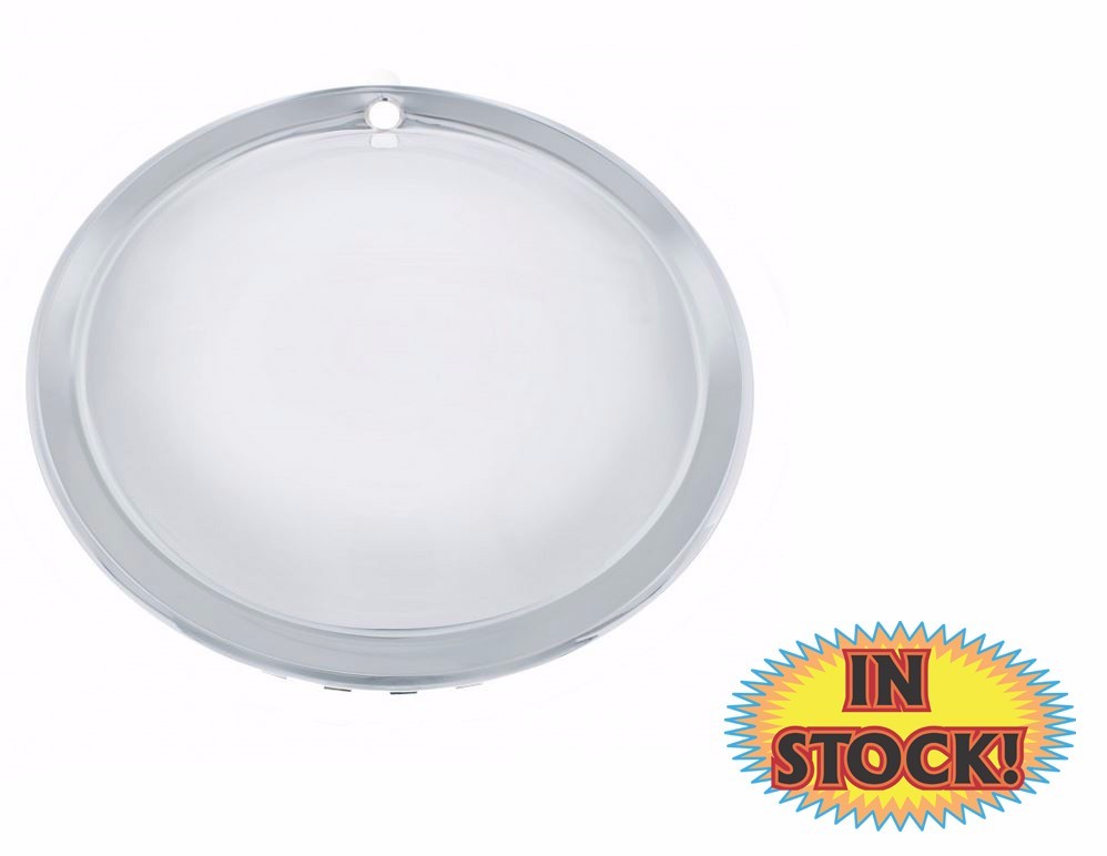 United Pacific BHC01-15 - 15" Baby Moon Hub Cap - Chrome | eBay