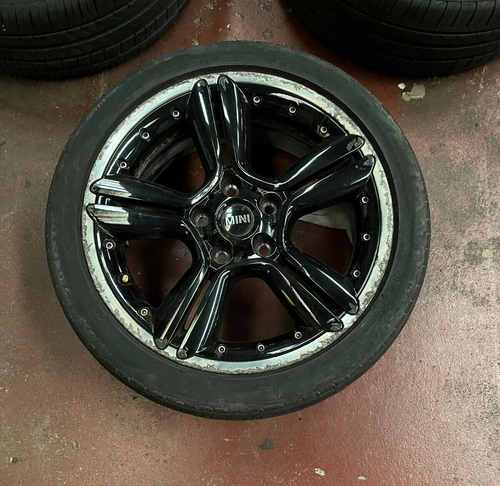 2 X 18" GENUINE MINI ALLOY WHEELS AND TYRES TO FIT MINI COUNTRYMAN AND ...