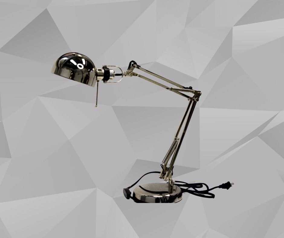 Metal Desk Lamp Adjustable Swing Arm with Interchangeable Base and Lamp ...