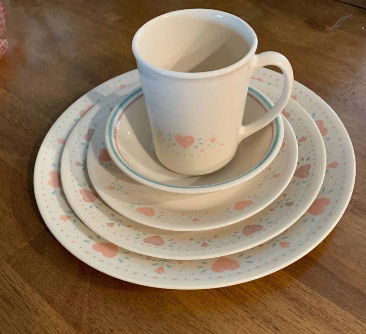 Vintage Corelle Forever Yours Add on/Replacement Dinnerware (See ...