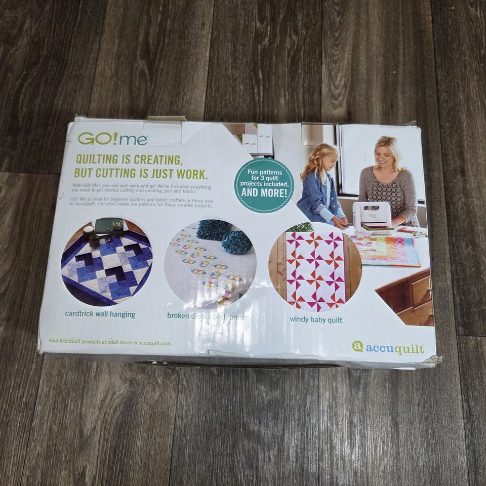 Accuquilt GO! Me - Model 55610 Fabric Die Cutting Machine - Great ...