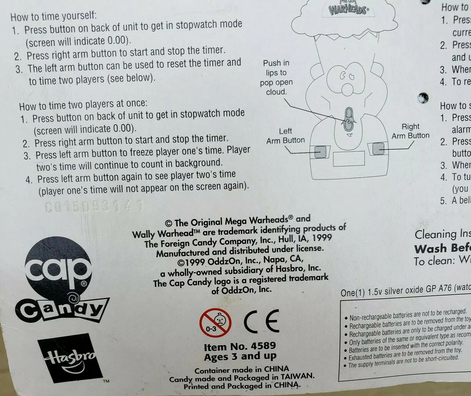 NIB - WALLY WARHEAD FIGURINE - Toy Figure Y2k 90s Vintage 2000s ...