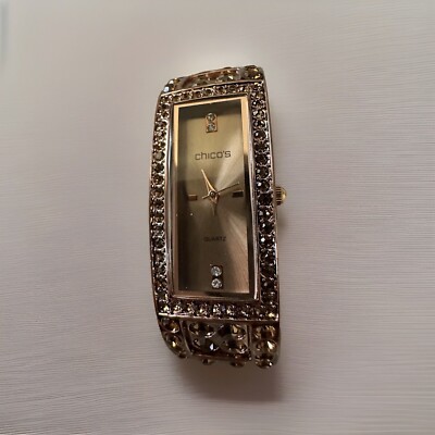 Chicos Copper Tone bracelet watch | eBay
