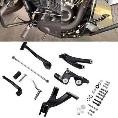 Motorcycle Driver Footrest Pedals Assembly Foot Peg For Harley-Davidson ...
