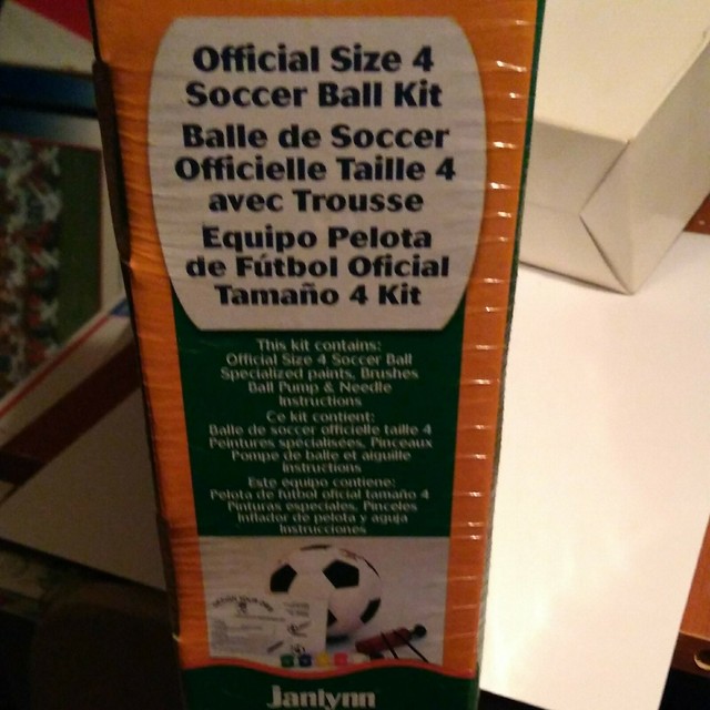 Design Your Own Soccer Ball Kit Kids Universe Full Size Parents Choice ...