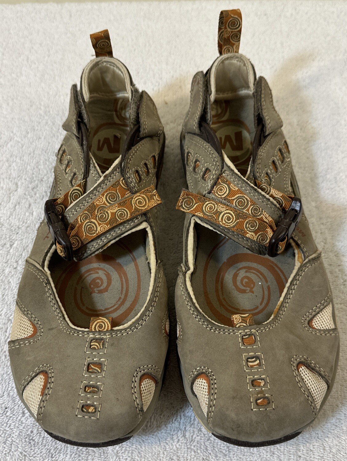 Merrell Siren Ginger Brindle Walking Sandals Size 6.5… - Gem