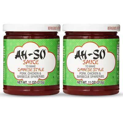Ah So Chinese Rib Sauce 11 Ounce Pack of 2 Sparerib Marinade | eBay