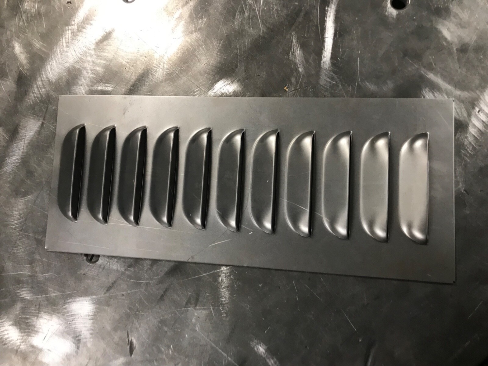 2- 3'' louver panels hot rod weld in 15''Made from 18 gauge cold rolled ...