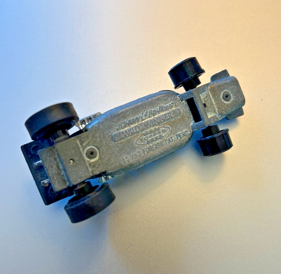 1971 Topper Johnny Lightning "Wild Winner" Dark Aqua Diecast Race Car ...