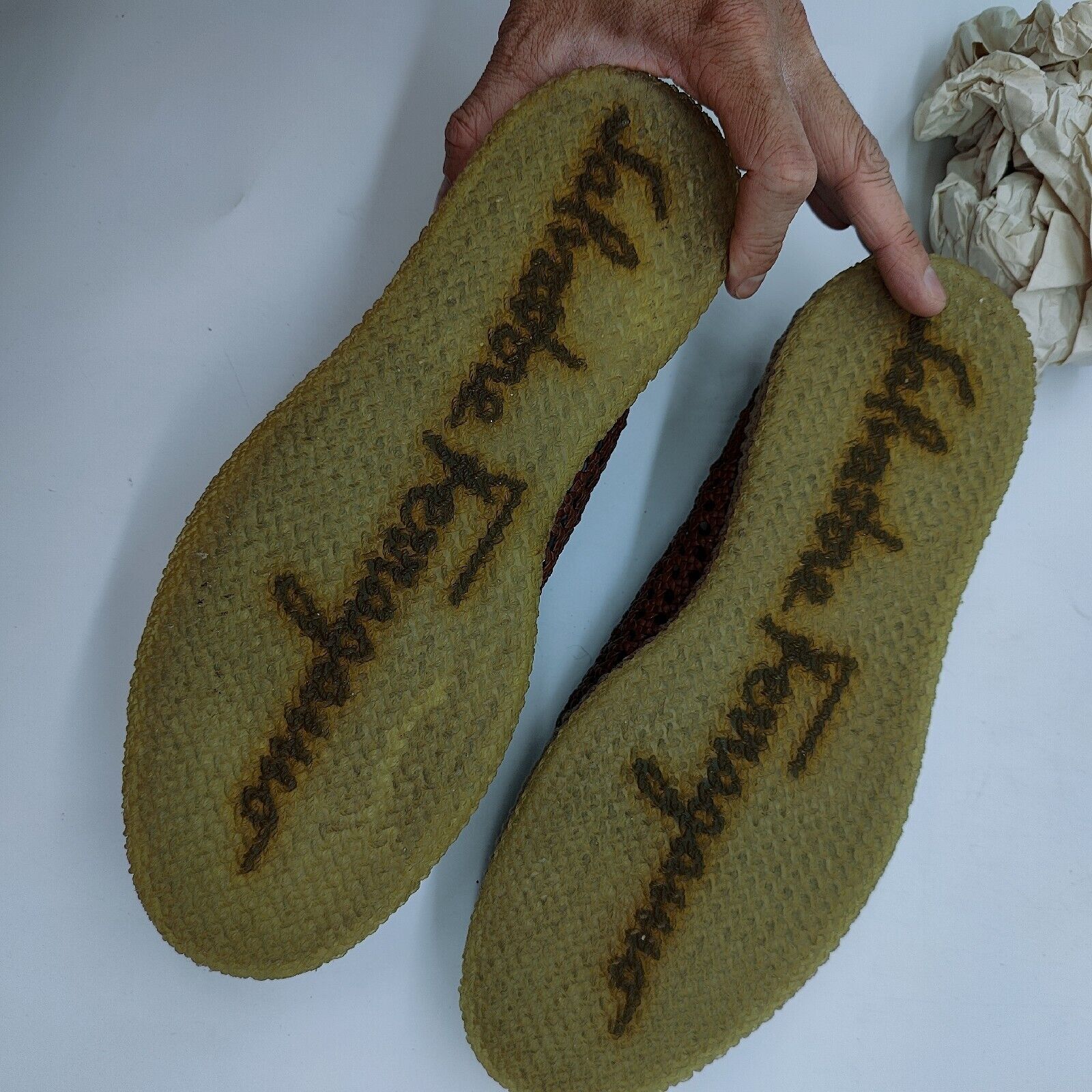 New Defect- Ferragamo Woven Brown Dress Men's Lace-up Woven Oxford ...