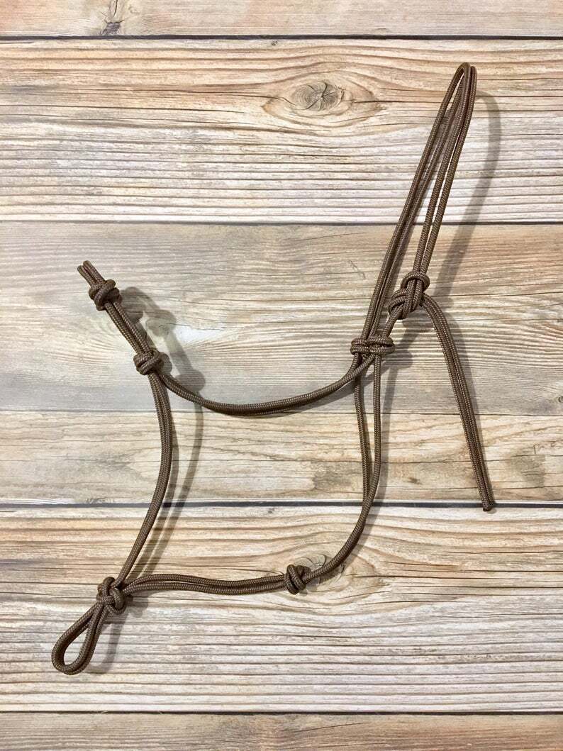 Rope Halter/Headcollar Natural Horsemanship/Parelli ONE SIZE FITS F/C/P ...