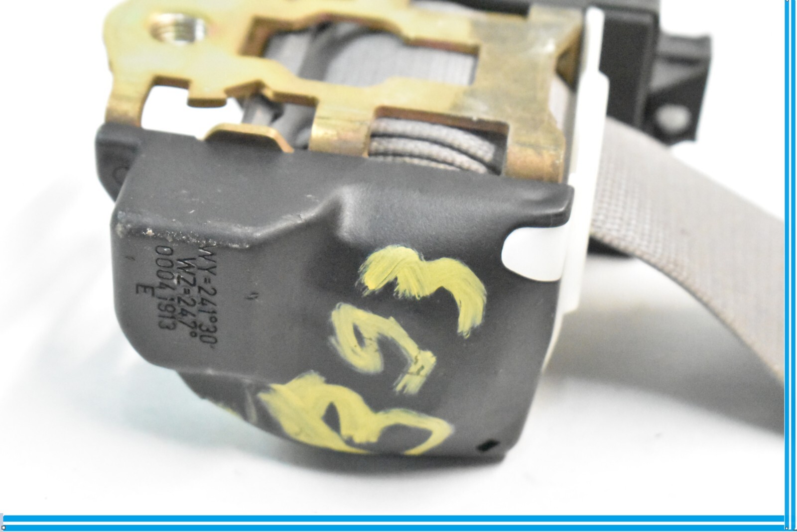 92-95 Mercedes W140 S500 Adjustable Seat Belt Rear Left Driver Side ...