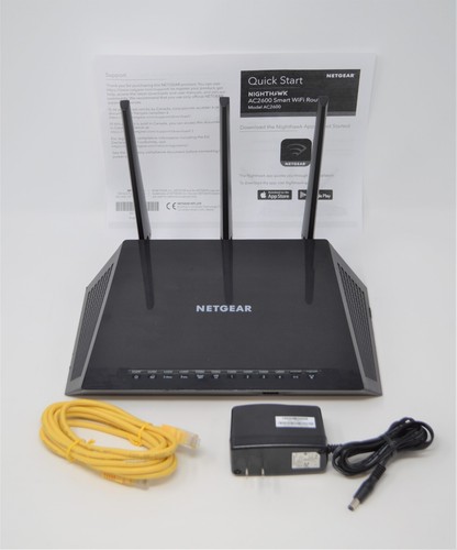 NETGEAR NIGHTHAWK R7450 AC2600 Dual-Core Upto 2.6Gbs Smart Wireless-AC ...