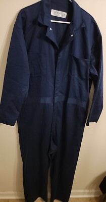 Red Kap Navy Coveralls 50 LN Men Long Sleeve NWOT, Also As Halloween ...