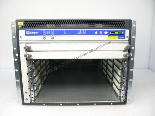 Juniper MX480BASE3-AC MX480 Chassis w/ AC Power Supplies *1-YEAR ...
