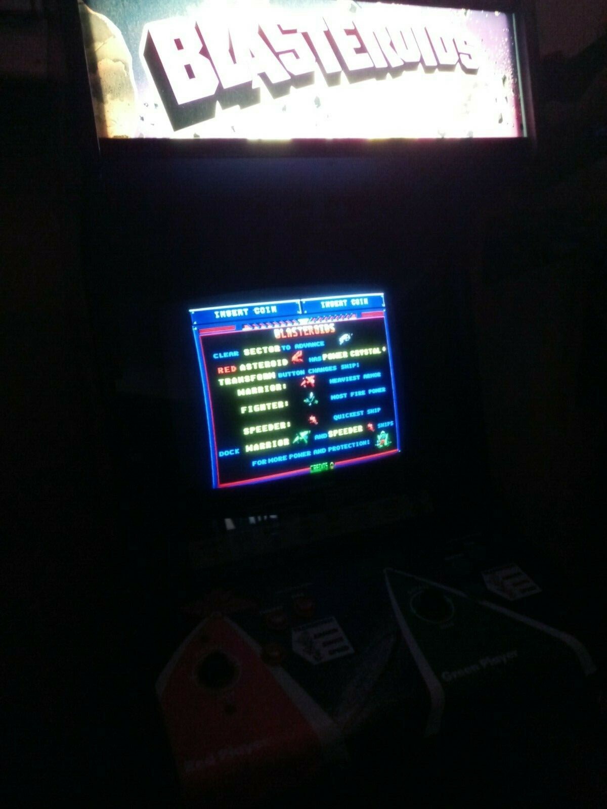 Atari Blasteroids Arcade Machine 1987 Stern Konami Nintendo Video Game ...