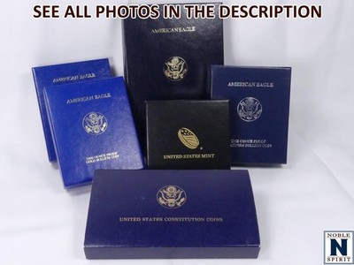 NobleSpirit 6x US Mint Presentation Cases for American Eagles ...