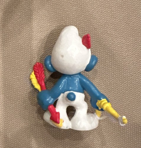 Smurfs 20102 Archer Smurf Bow & Arrow Figure Figurine Vintage 1978 | eBay