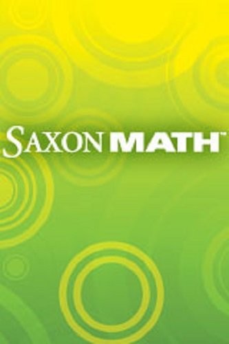 SAXON MATH COURSE 1-3, TEACHER'S RESOURCE HANDBOOK By Saxon Publishers ...