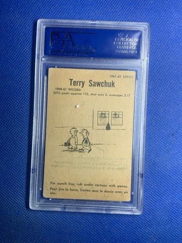 1961 Parkhurst #31 TERRY SAWCHUK PSA 3 | eBay