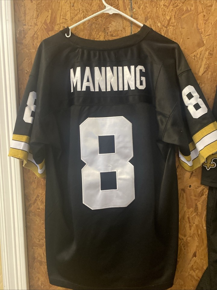 Mitchell & Ness NFL Throwback 1971 Archie Manning #8 New Orlean Saints ...
