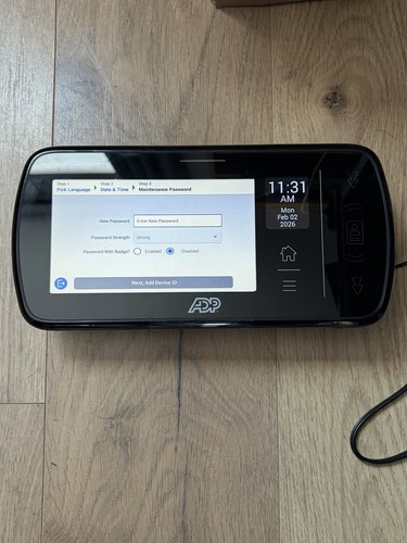 Kronos UKG 8610000-401 Intouch DX Time Clock with Touch ID *Read* | eBay