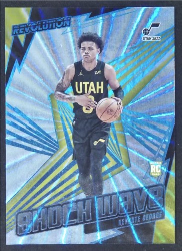 Keyonte George 2023-24 Panini Revolution 31/75 Shock Wave Sunburst RC ...