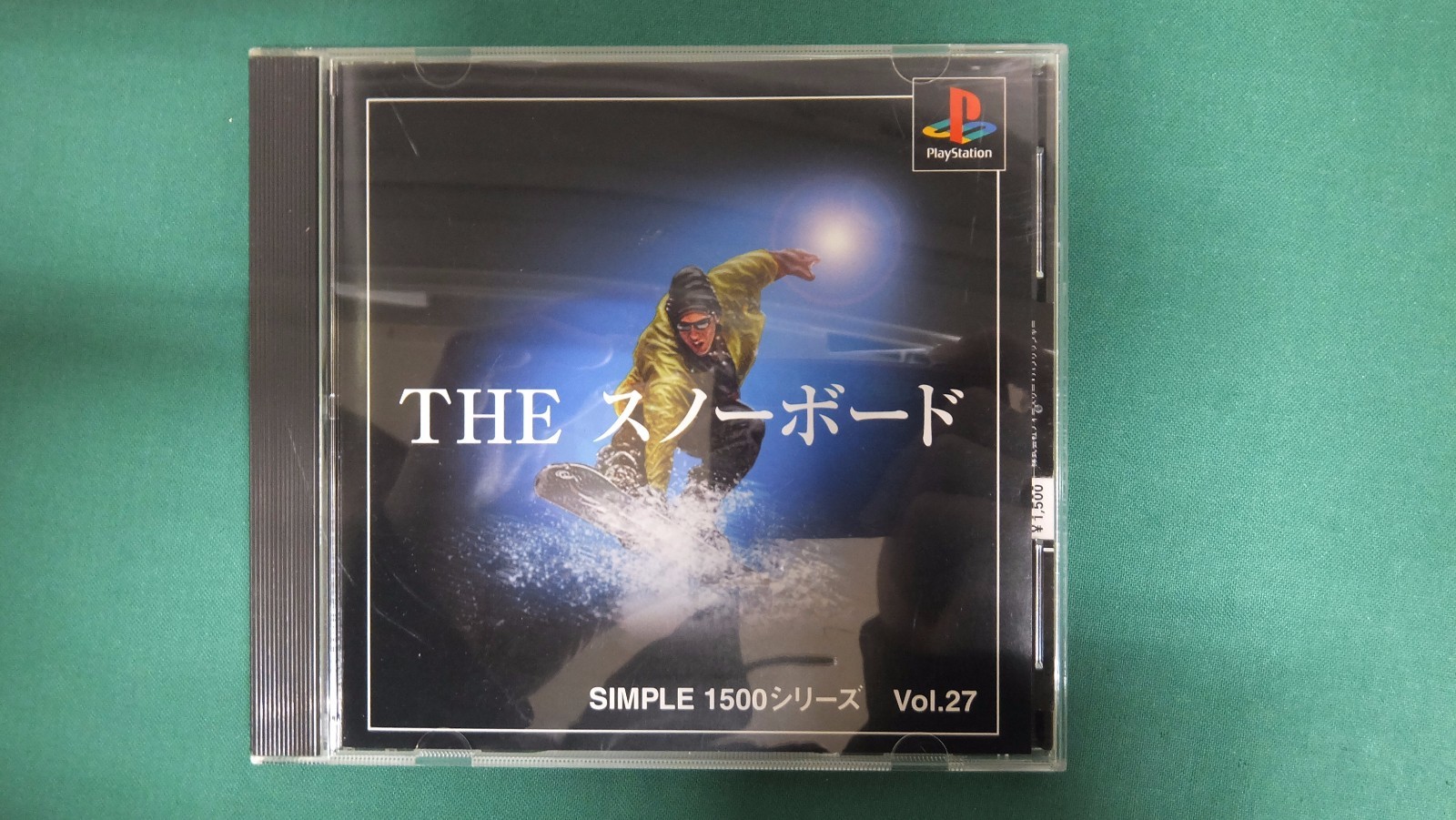 PlayStation -- THE SNOWBOARD SIMPLE 1500 -- PS1. Spine card. JAPAN GAME ...