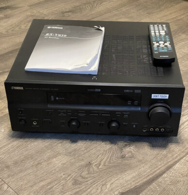 Yamaha Model RX-V659 Natural Sound AV Receiver 400 Watt 60 Hz COMPLETE ...