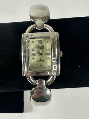 Figaro Bracelet Watch Women’s Vintage Silver Metal | eBay
