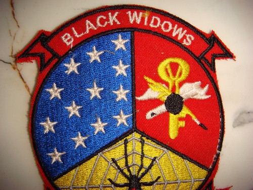 USMC MARINE AVIATION LOGISTICS SQ MALS-13 BLACK WIDOWS, VIETNAM WAR PATCH | eBay