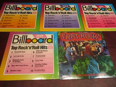 BILLBOARD 1960 63 66 73 +FRAT RHINO RECORDS TOP 10 BILL INGLOT MASTERED ...