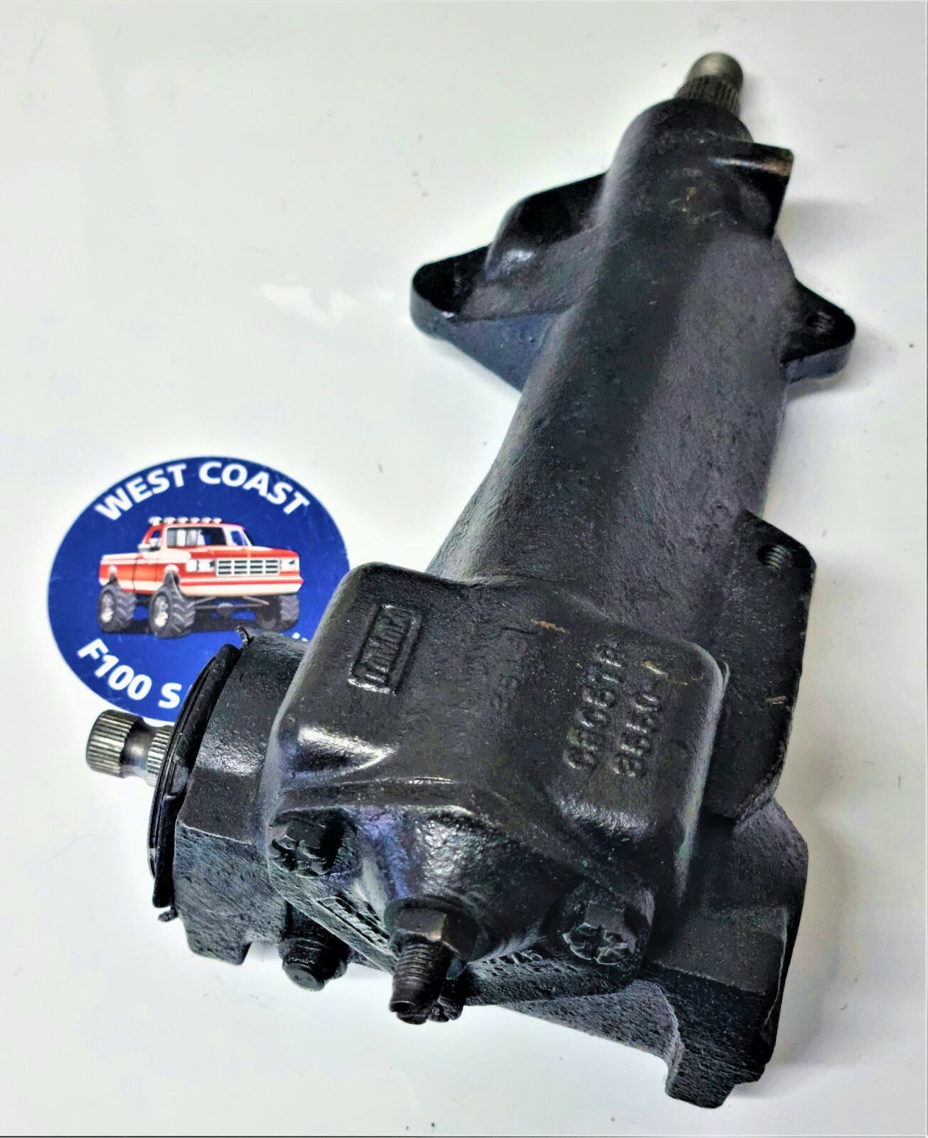 FORD F100 STEERING BOX, MANUAL, RECONDITIONED, 2WD F100 F250 F350 65-80 ...