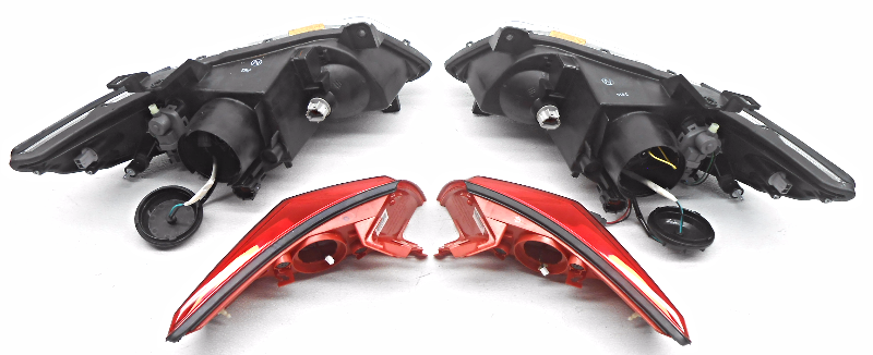 OEM Infiniti FX35 FX45 HID Headlight and LED Tail Lamp Set 691965556864 ...