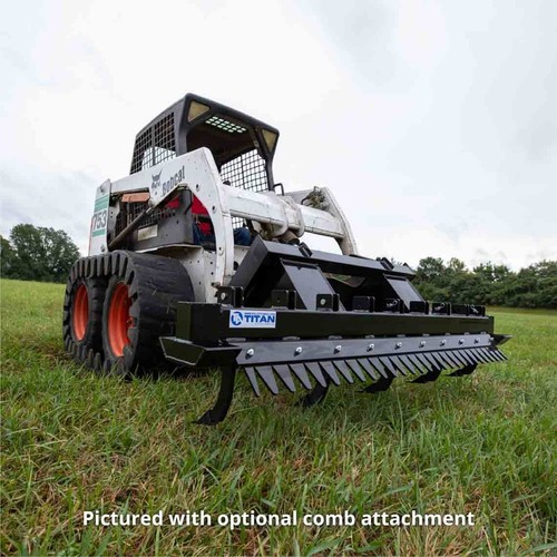 Titan Attachments 72in Ripper Scarifier Skid Steer Attachment, Quick ...