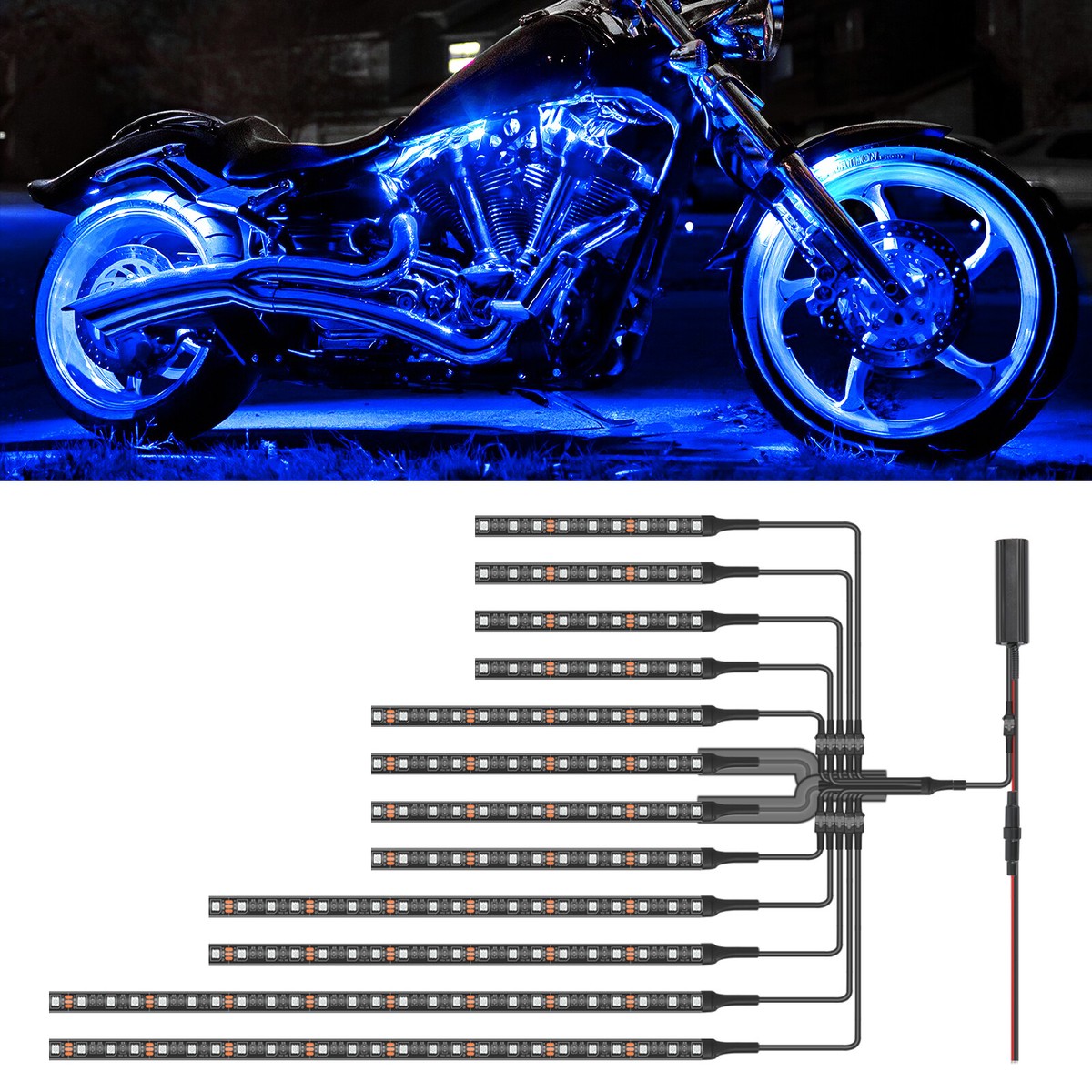 LED Headlight Kit AUTOVIC Kit - Plug & Play LED Light Bar For Talaria ...