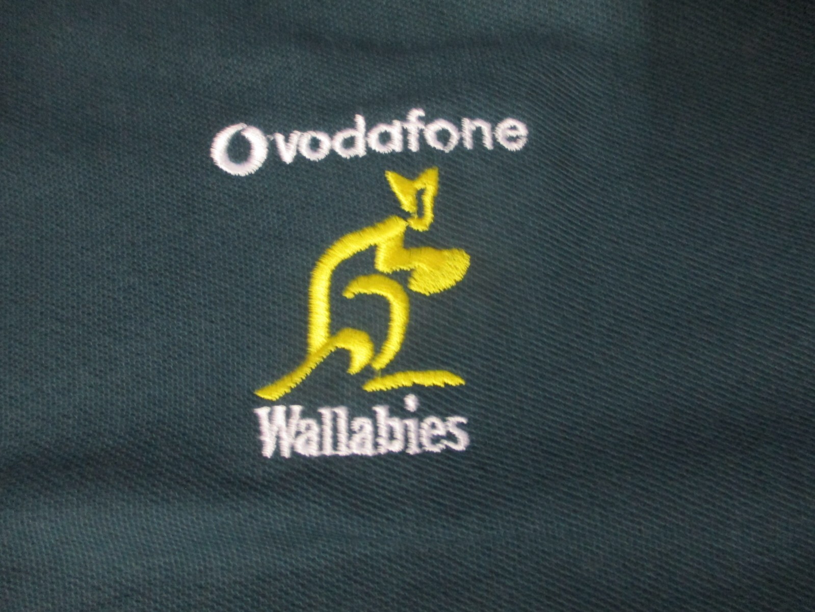 Authentic 2002 Wallabies Rugby Union Vodafone Polo Shirt by Canterbury ...