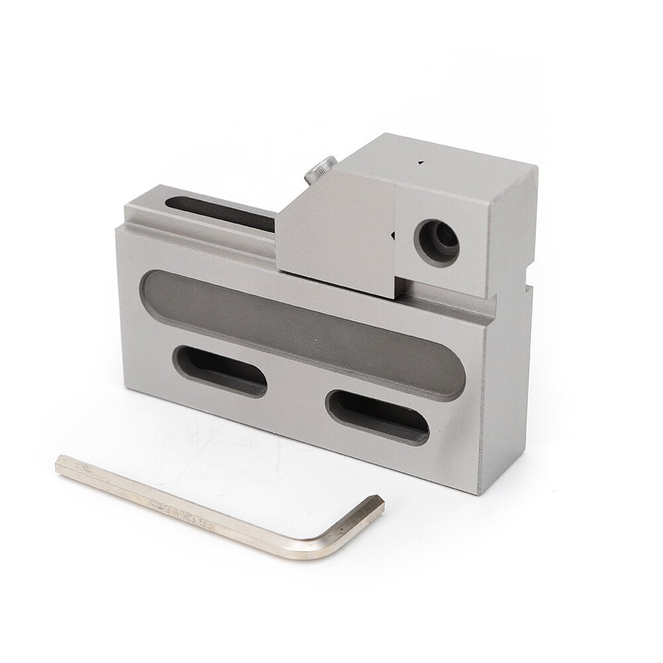 2" Manual Fixed EDM Vise Jaw Opening Clamp Tool Milling Lathe Vice 50mm ...