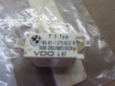 Vintage Euro BMW Instrument Coding Plug E-23 M-30, 65 81 1 375 822 | eBay