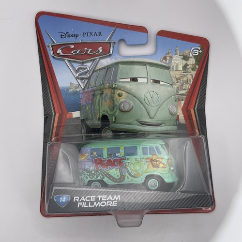 Disney Pixar Cars 2 Race Team Fillmore #14 Volkswagen Bus 2010 ...