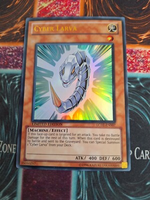 Yu-Gi-Oh! TCG Cyber Larva LC02-EN007 Ultra Rare Limited Near Mint | eBay